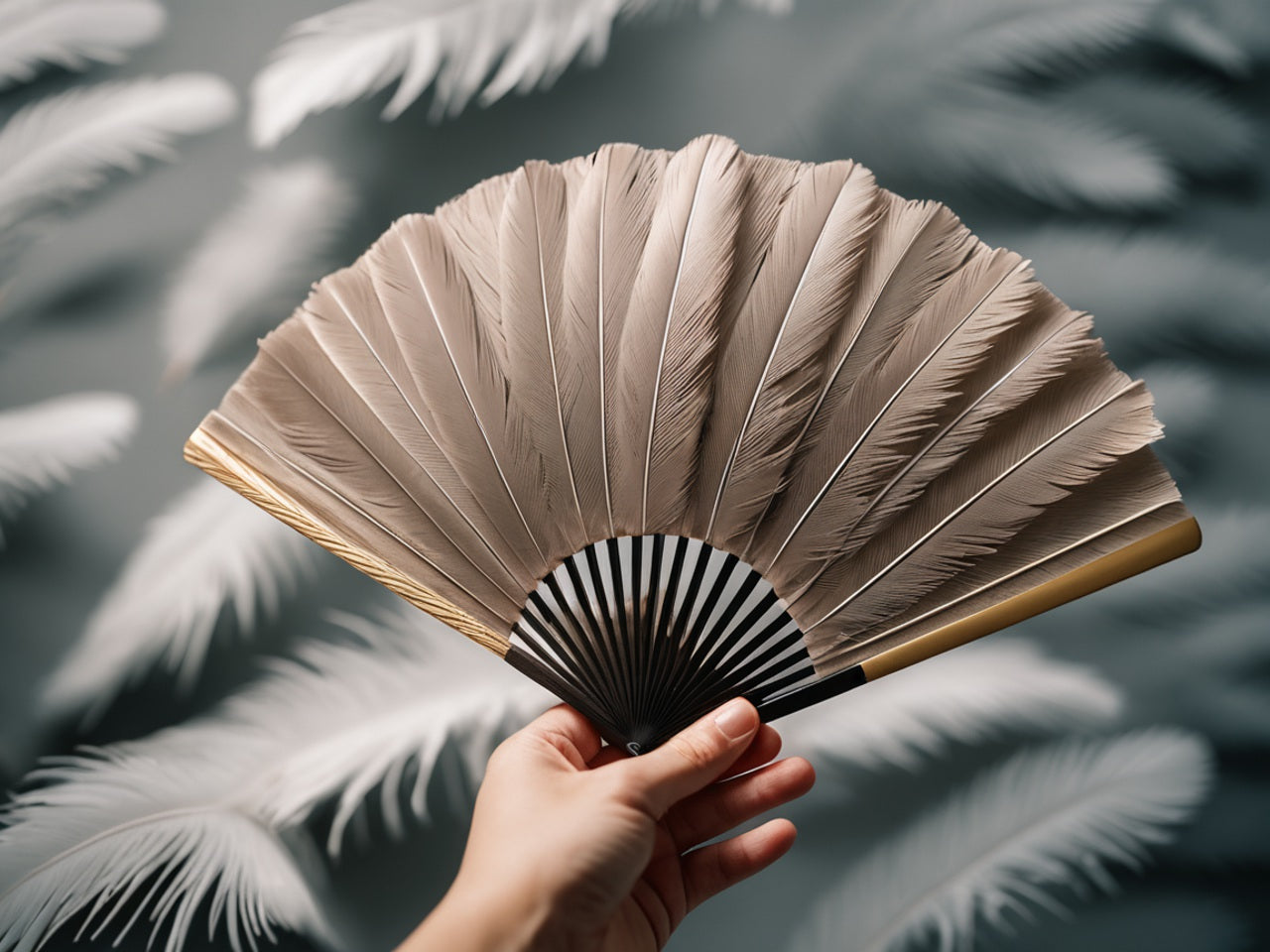 How to create a DIY fan with bird feathers? - Authentic Feathers