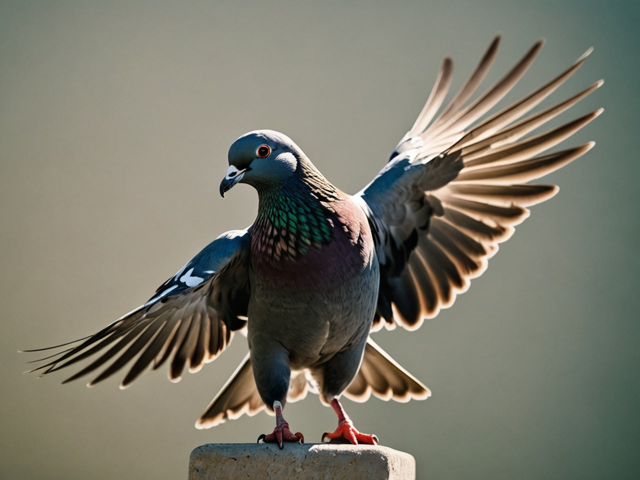 Significance and symbolism of the pigeon feather? - Authentic Feathers
